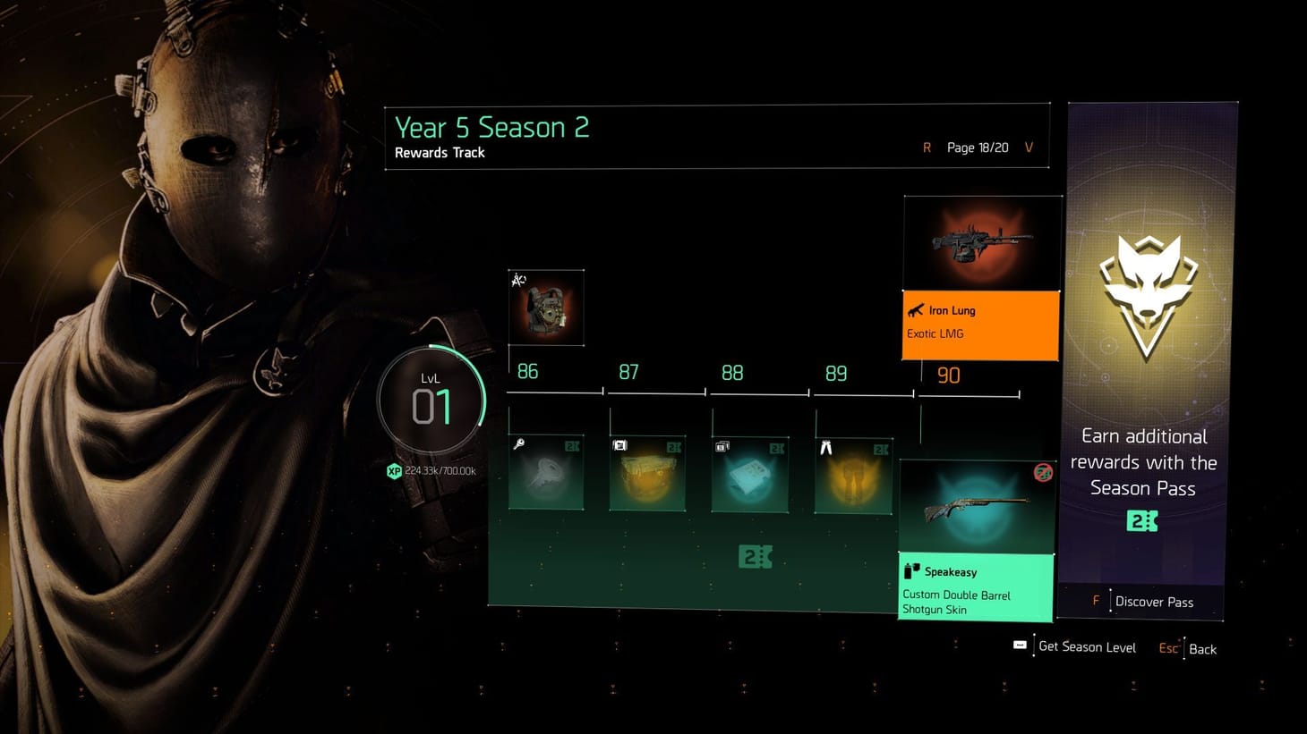 The Division 2 Iron Lung Exotic LMG: How to get, talents, and more