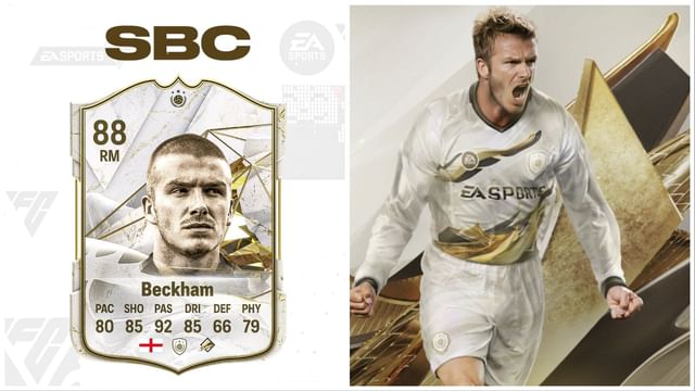 EA FC 24 David Beckham Icon SBC: How to complete, expected costs, and more