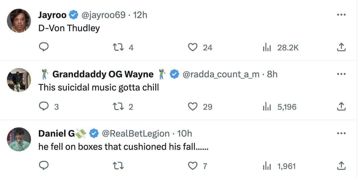 Is The Rod Wave falls off a balcony video real? Viral clip triggers ...