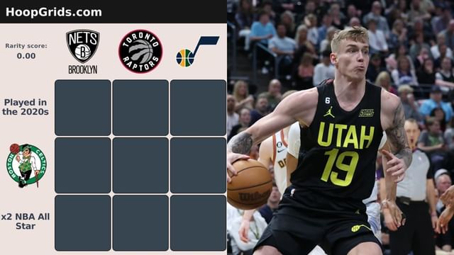 NBA HoopGrids answers for October 20: All answers and hints for ...