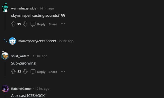 Minecraft player creates a Frostbite spell animation to freeze enemies