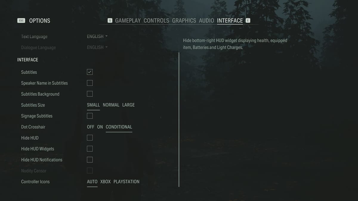 Alan Wake 2 accessibility settings explored