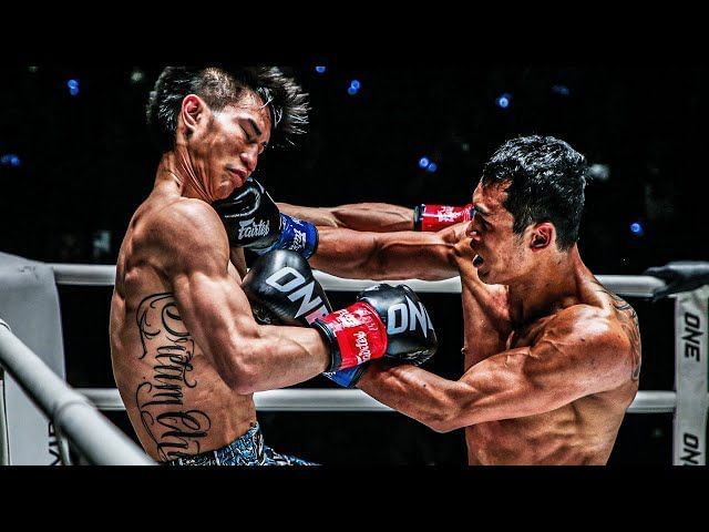 WATCH: Intense firefight between Tawanchai and Jo Nattawut at ONE Fight Night 15