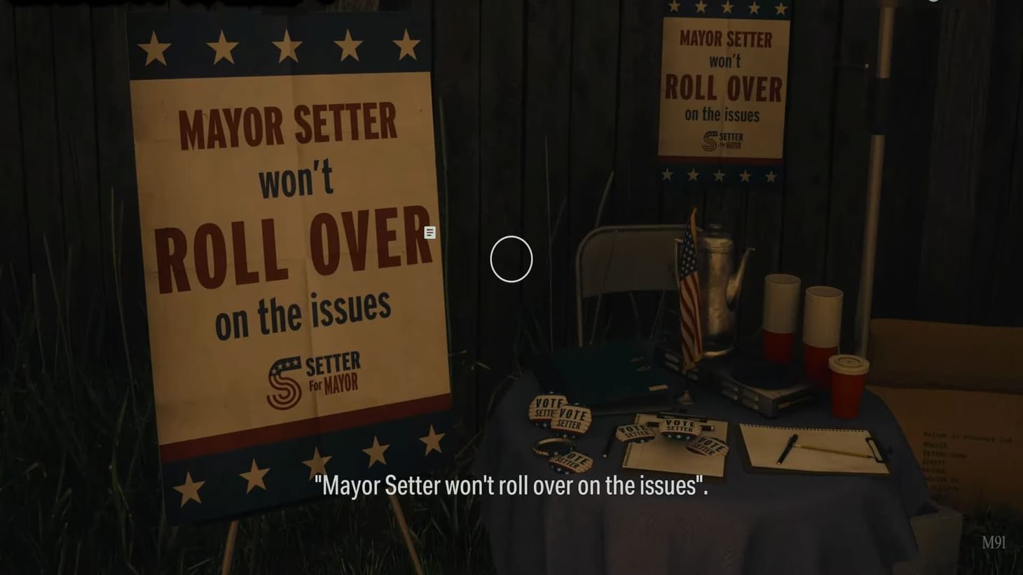 All Alan Wake 2 Setter for Mayor sign locations