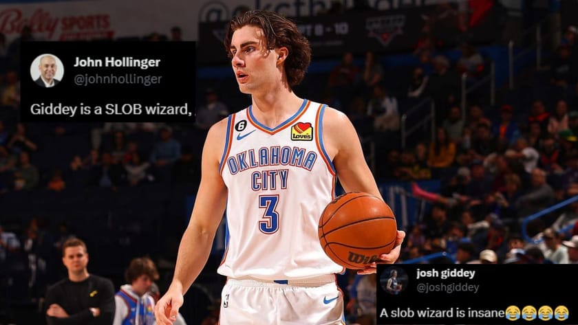 "Slob wizard is insane": Josh Giddey in splits over John Hollinger's ...
