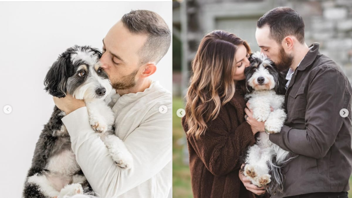 In Photos: Madison Lowe shows off furry family in new photos with ...