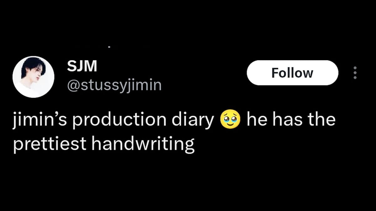 “THE PRETTIEST HANDWRITING OF THE PRETTIEST HUMAN”: Fans in awe as ...