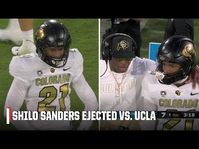 College football targeting call explained: Why was Shilo Sanders ...