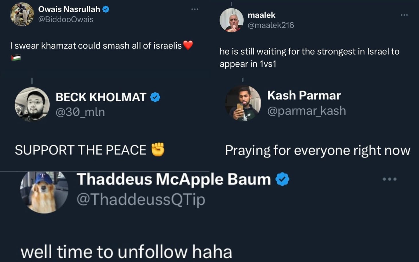 Israel - Palestine war: “Time to unfollow” - Khamzat Chimaev tweets in ...