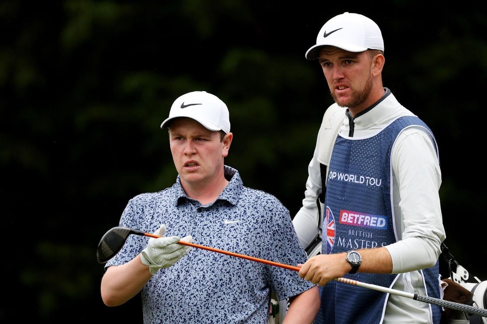Who is Robert Macintyre’s Caddie?