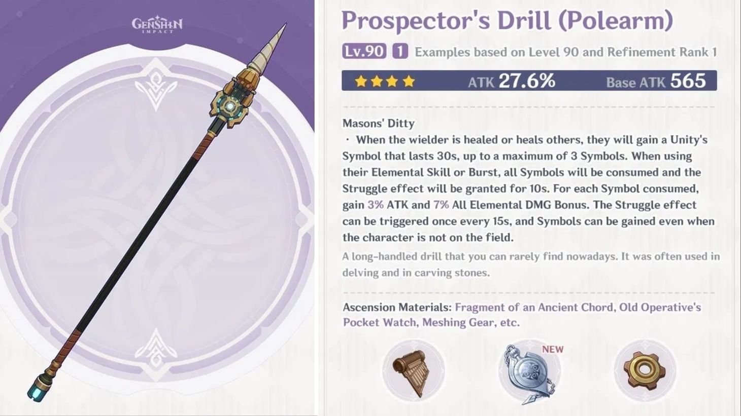 Prospector's Drill in Genshin Impact: Best characters to use on and ...