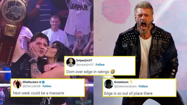 "Dom over Edge in ratings," "Next week could be a massacre" - Fans ...