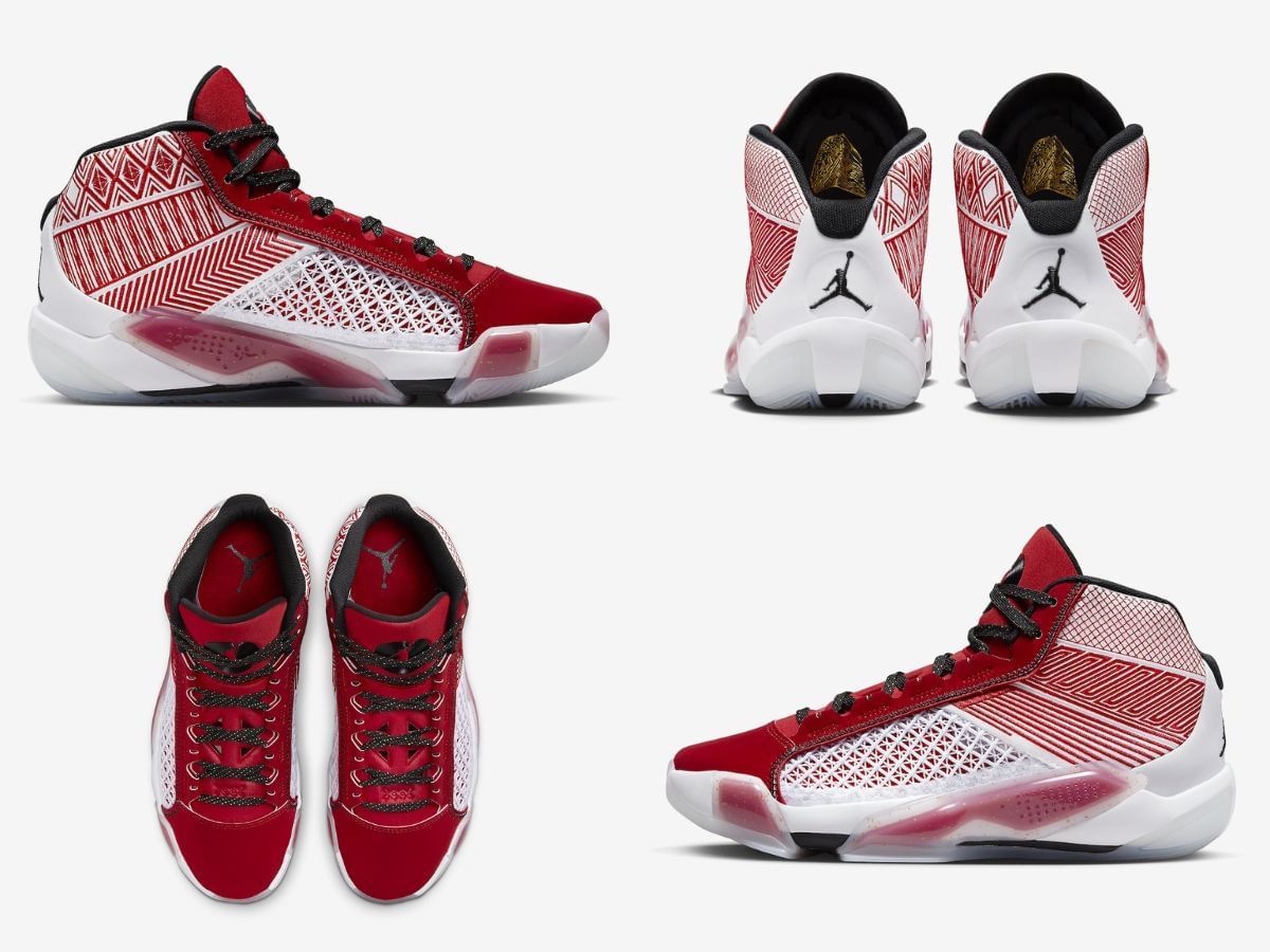 Nike Air Jordan 38 "University Red" sneakers: Where to get, price ...