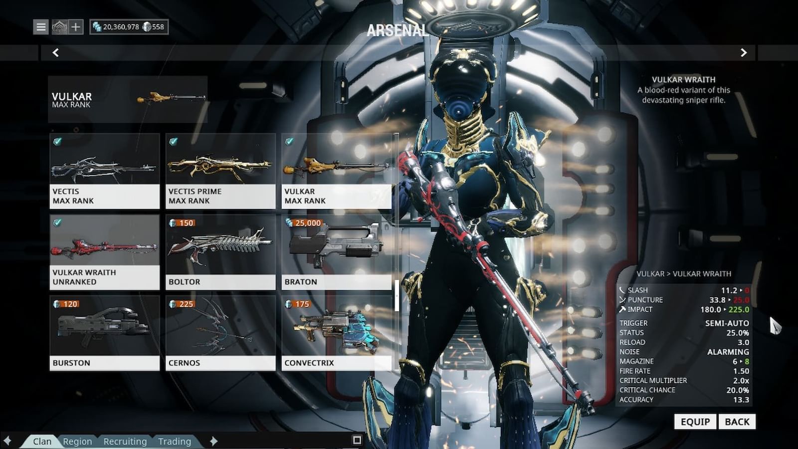 5 best sniper rifles in Warframe for Eidolon Hunts