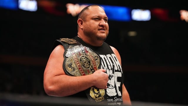 11-time champion gets squashed by Samoa Joe on AEW Collision debut