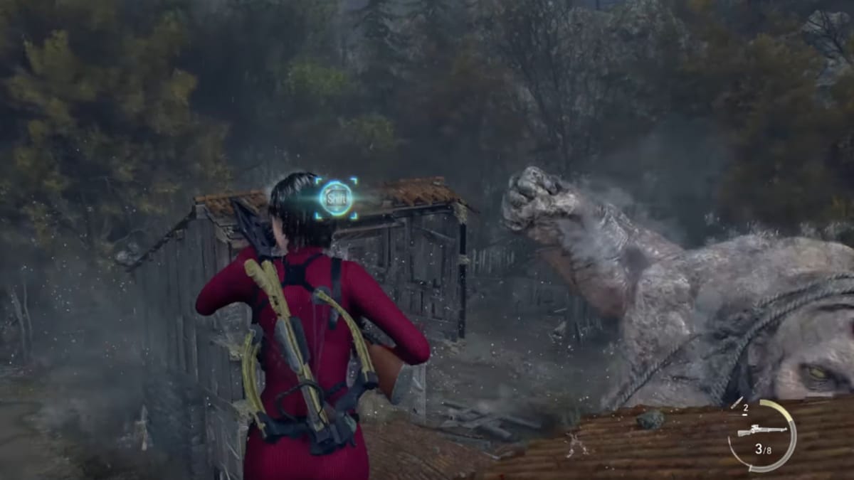 Resident Evil 4 Separate Ways DLC: EL Gigante boss fight guide