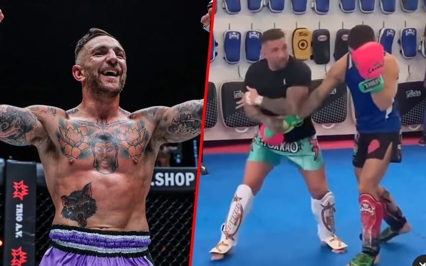 WATCH: Liam Harrison demonstrates how to throw his wicked elbows ...