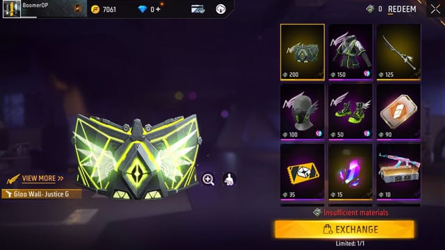 New Angelic Ring in Free Fire: Get Justice Glow Gloo Wall and more rewards