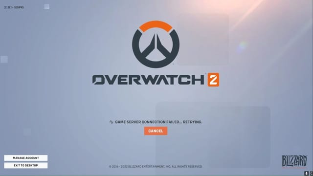Overwatch 2 "Game Server connection failed error": Possible fixes ...