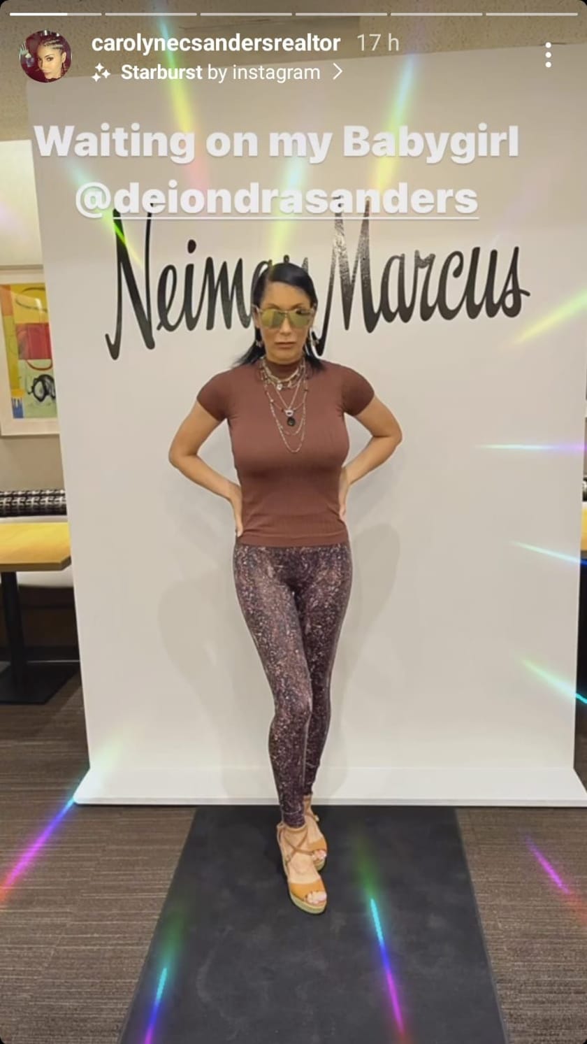 Deion Sanders’ ex-wife Carolyn Chambers showcases her support for ...