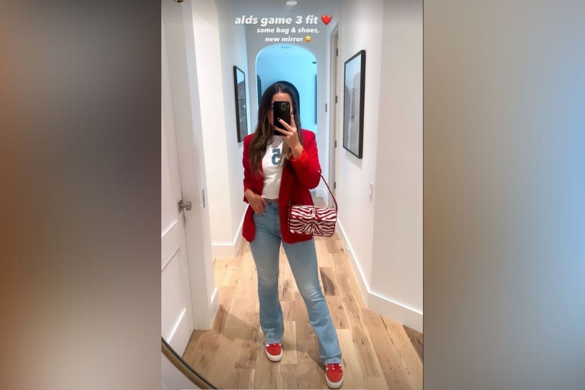 In Photos: Madisyn turns heads at Rangers-Diamondbacks 2023 WS Game 3 ...