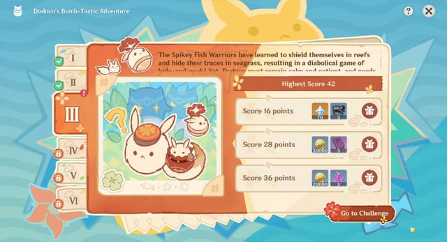 Dodoco's Bomb-Tastic Adventure Part 3: Genshin Impact guide