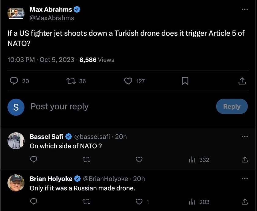 "NATO vs NATO?": US fighter jet shoots down armed Turkish drone in ...