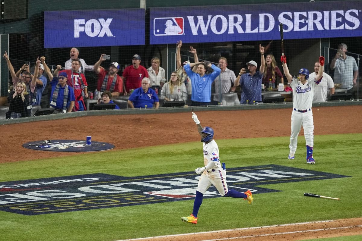 Rangers fans go wild as Corey Seager and Adolis Garcia spark incredible comeback to lead World ...