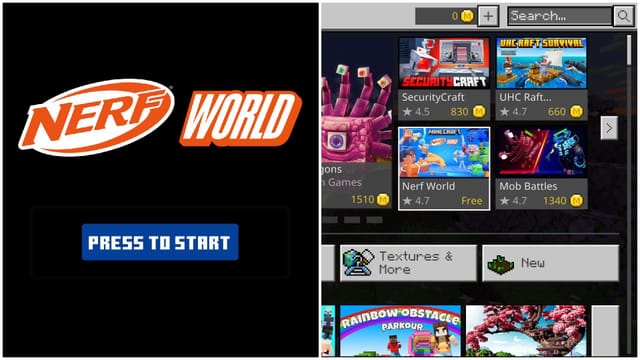 Minecraft Nerf World DLC download guide