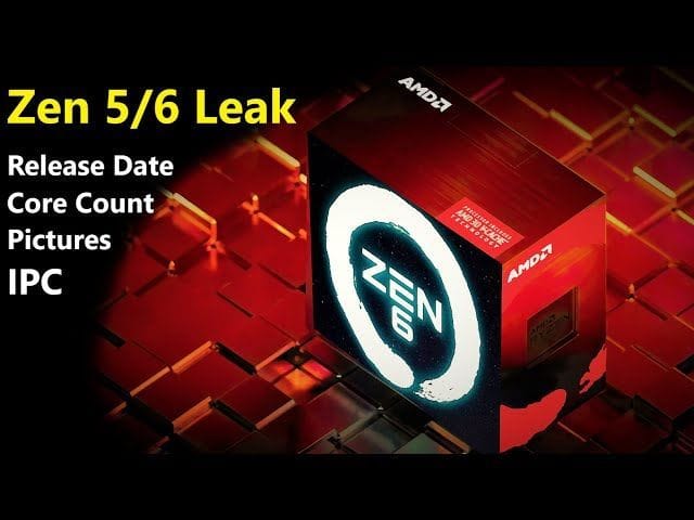 AMD Zen 6 early leaks hint at 32-core CPU, complete redesign, and more