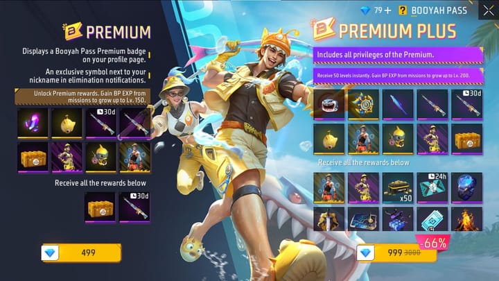 Free Fire Booyah Pass October 2023 (Season 10) price, main rewards, and ...