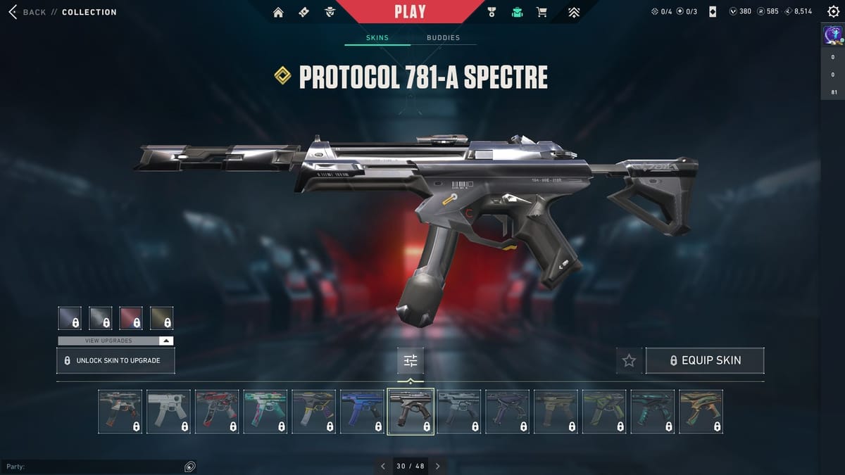 5 best Spectre skins in Valorant Episode 7