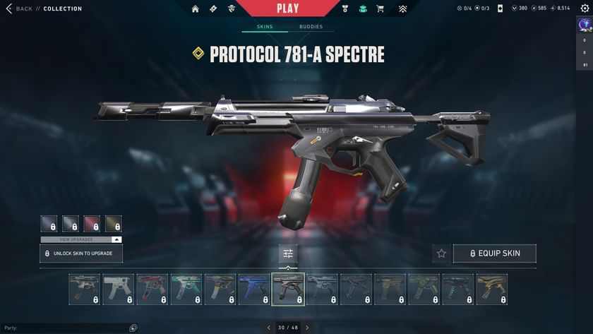 5 best Spectre skins in Valorant Episode 7