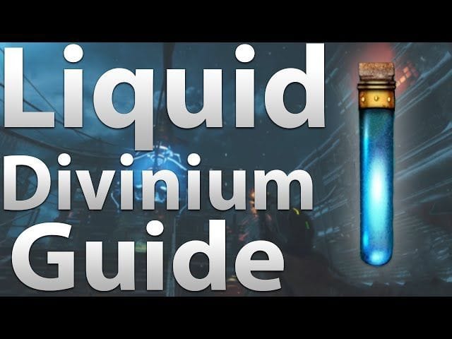 Can I get a bunch of liquid divinium in Black Ops 3?