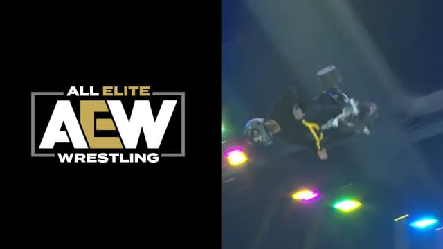[WATCH] AEW star performs scary stunt with injury