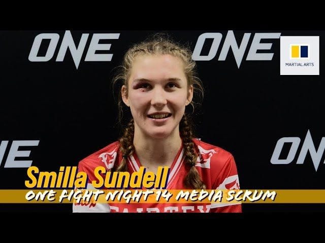 Smilla Sundell: Smilla Sundell inspired by the greatness of fellow ONE ...