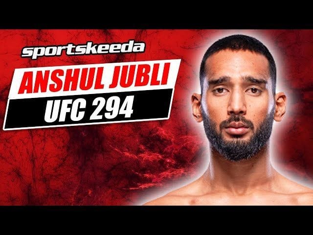 "I'm fighting for my country" - Indian UFC fighter Anshul Jubli vows ...