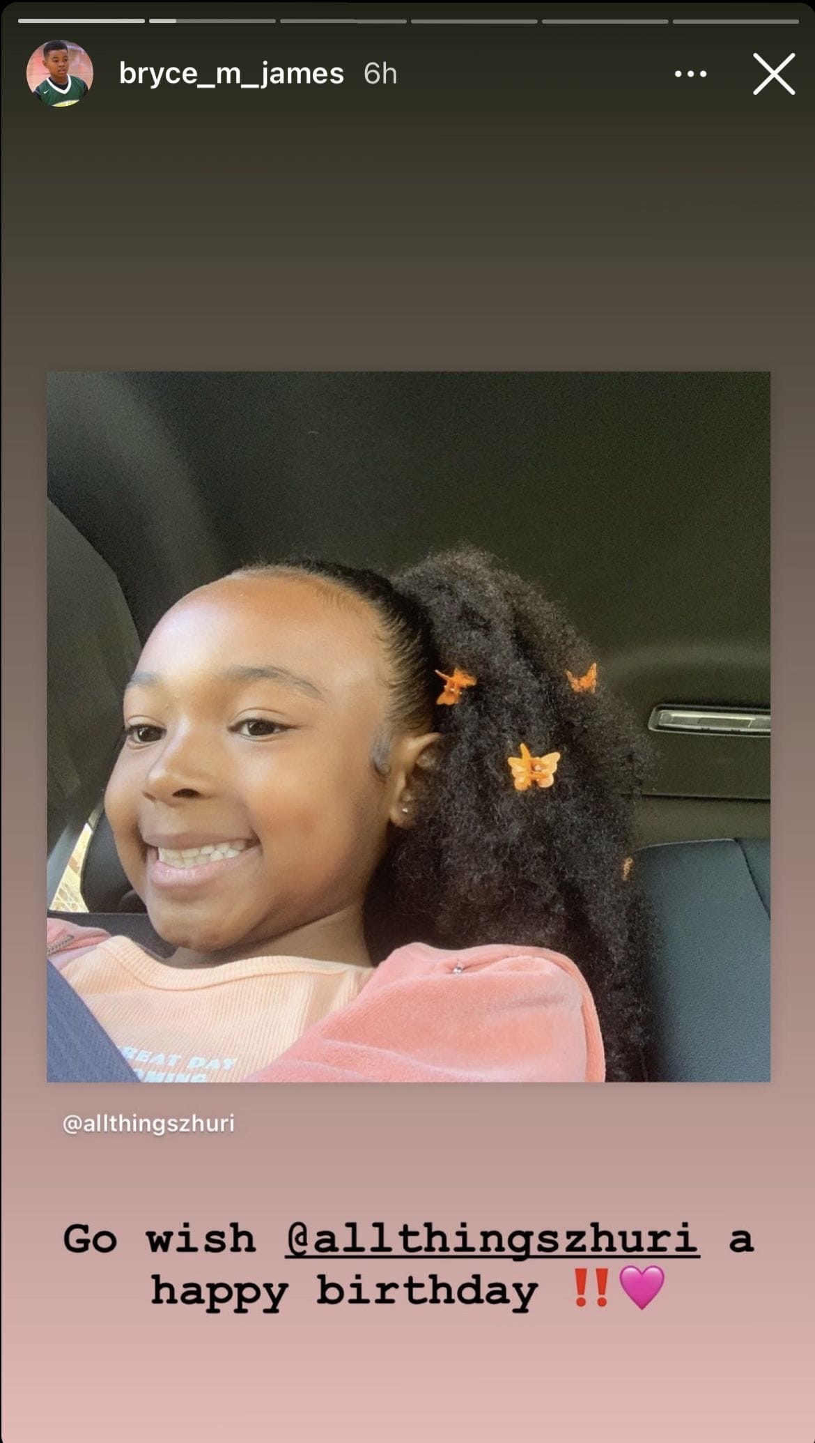 In Photos: LeBron James & Savannah James share pictures from daughter ...