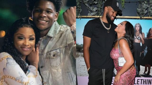 Anthony Edwards’ girlfriend Jeanine Robel and Karl-Anthony Towns ...