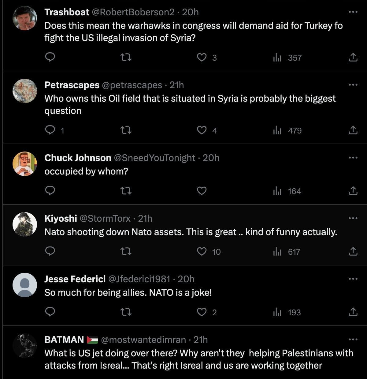 "NATO vs NATO?": US fighter jet shoots down armed Turkish drone in ...