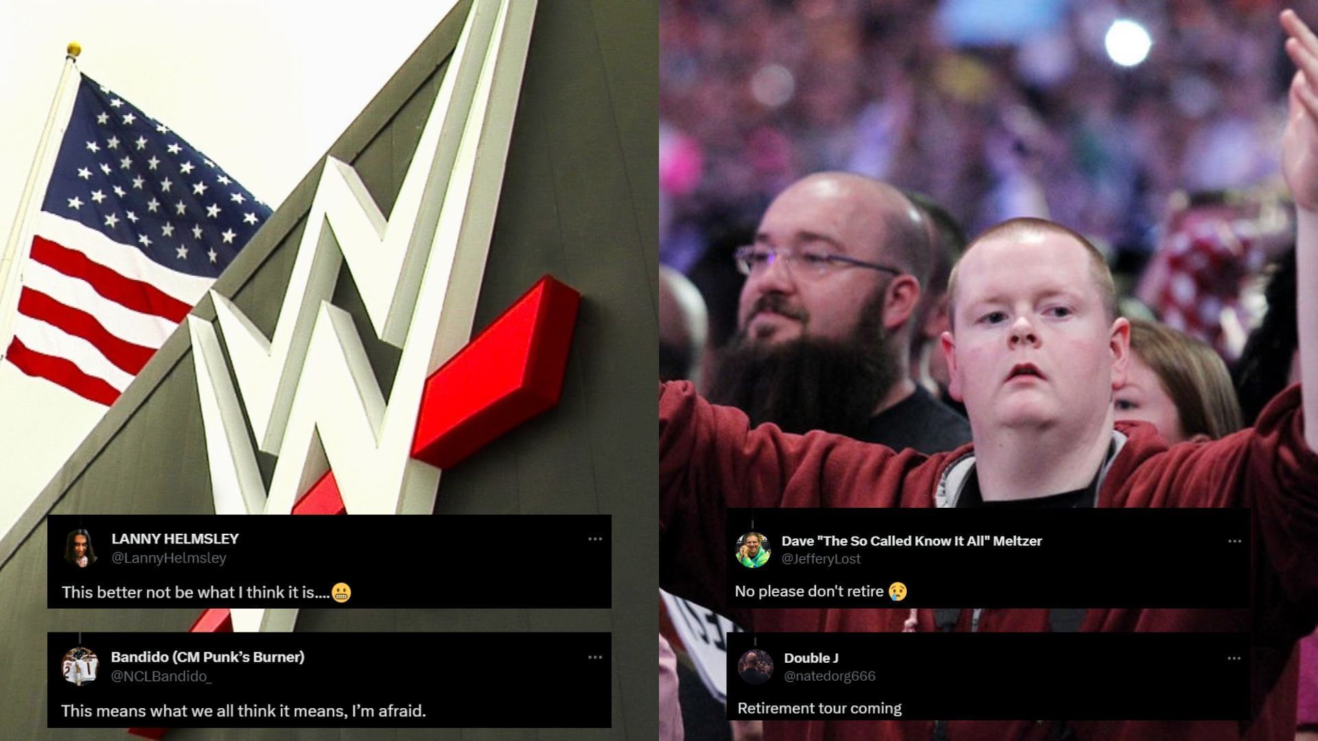 "PLEASE NO", "No please don't retire" - Fans fear returning WWE Hall of ...