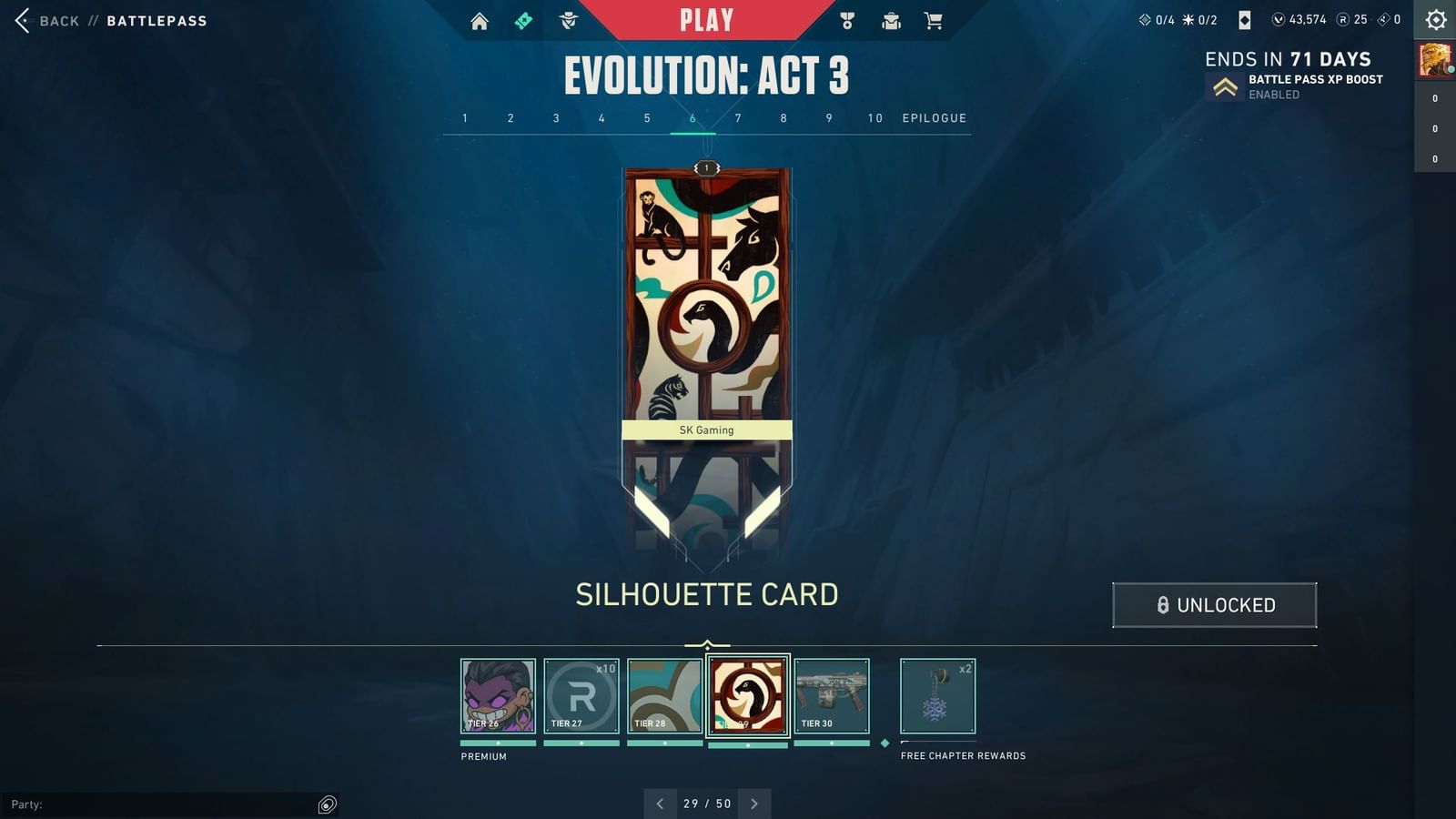 Valorant Episode 7 Act 3: All Battlepass tiers and rewards