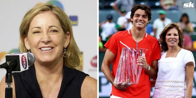 "Like mother, like son" - Chris Evert recalls playing Taylor Fritz's ...