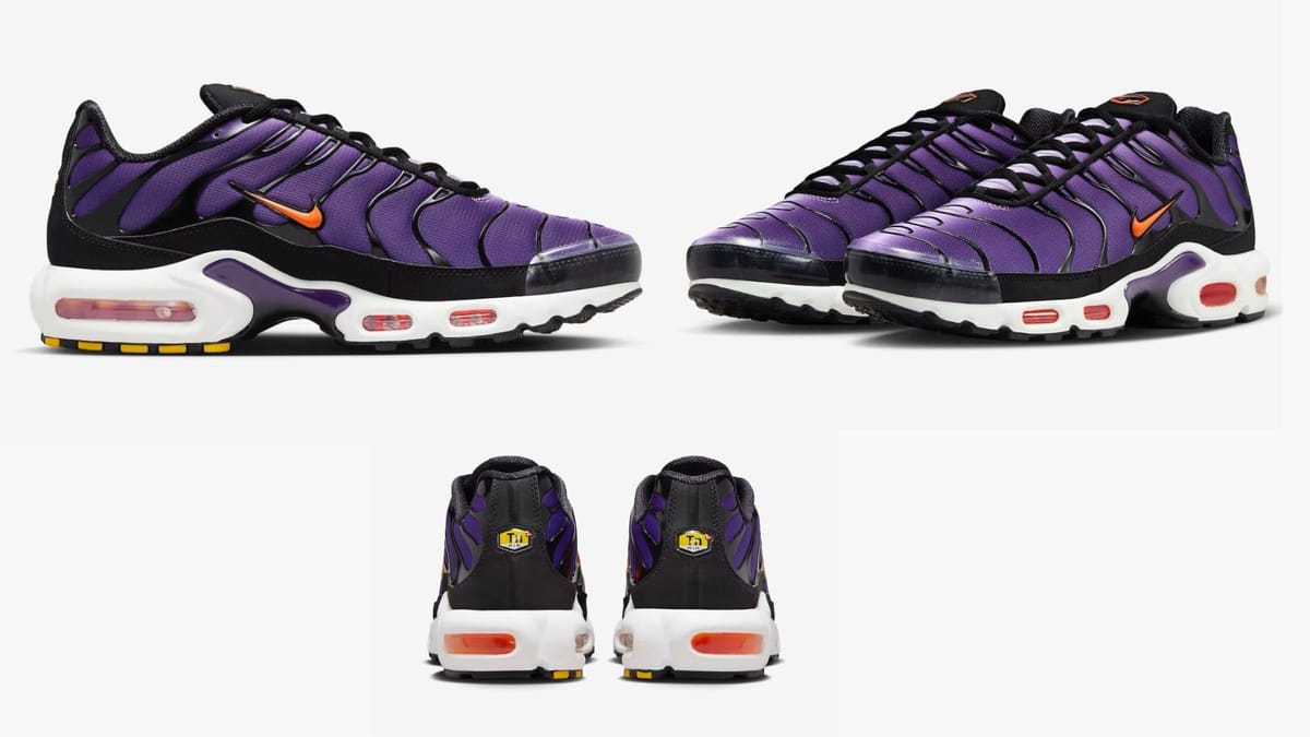 Voltage Purple: Nike Air Max Plus “Voltage Purple” shoes: Restock ...