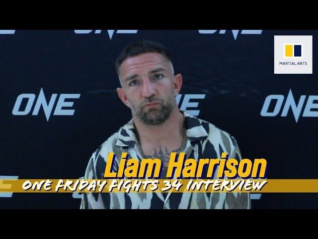 History in the making: Liam Harrison wants to make ONE Championship ...