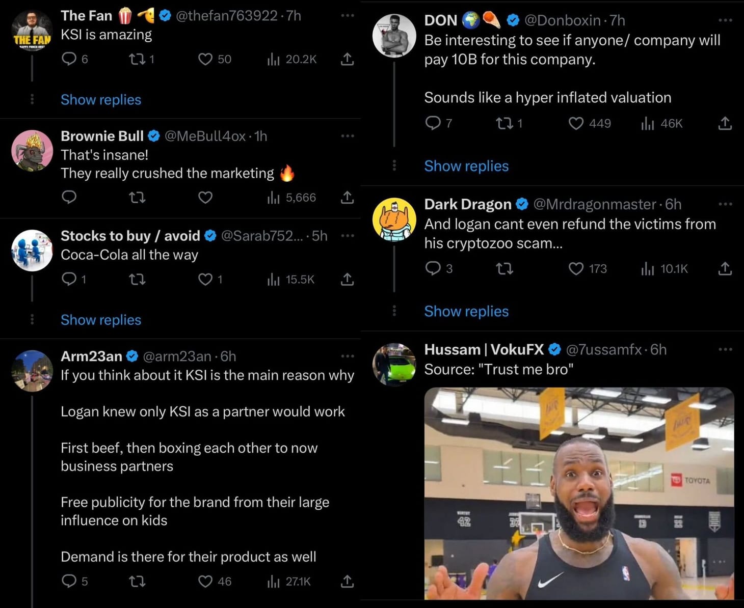 "About £8 to 10 billion" - KSI's manager claims Prime Hydration has a ...