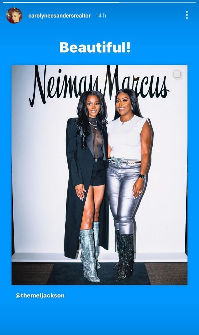 Deion Sanders' first wife Carolyn Chambers cheers on Deiondra Sanders ...