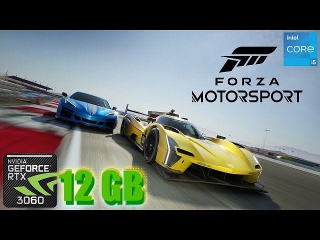 Best Forza Motorsport graphics settings for Nvidia RTX 3060 and RTX 3060 Ti