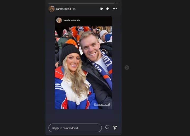 IN PHOTOS: Connor McDavid's fiancee Lauren & brother Cameron in ...