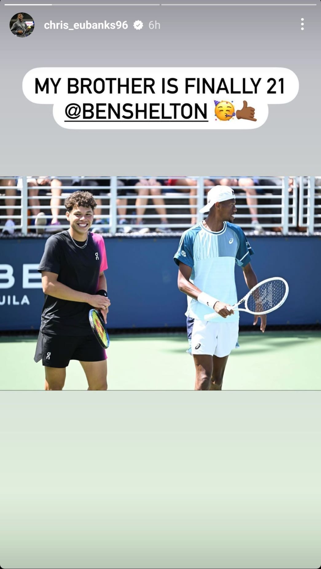 Coco Gauff: Coco Gauff and Christopher Eubanks send heartfelt wishes to ...